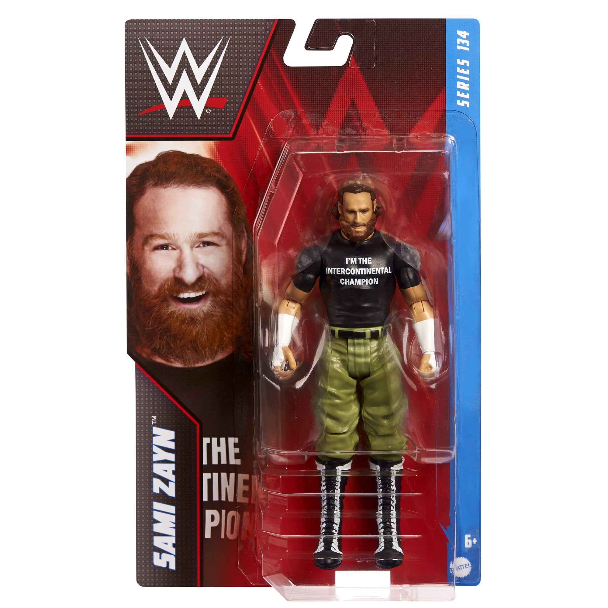 Sami Zayn - WWE Series 134 Mattel WWE Toy Wrestling Action Figure ...