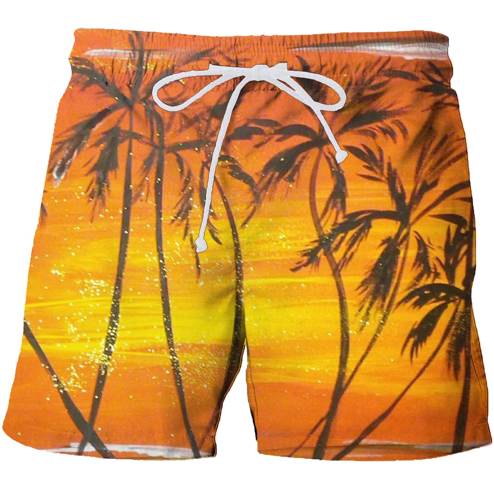 Samickarr Swim Trunks For Men Men 3d Printing Breathable Seaside
