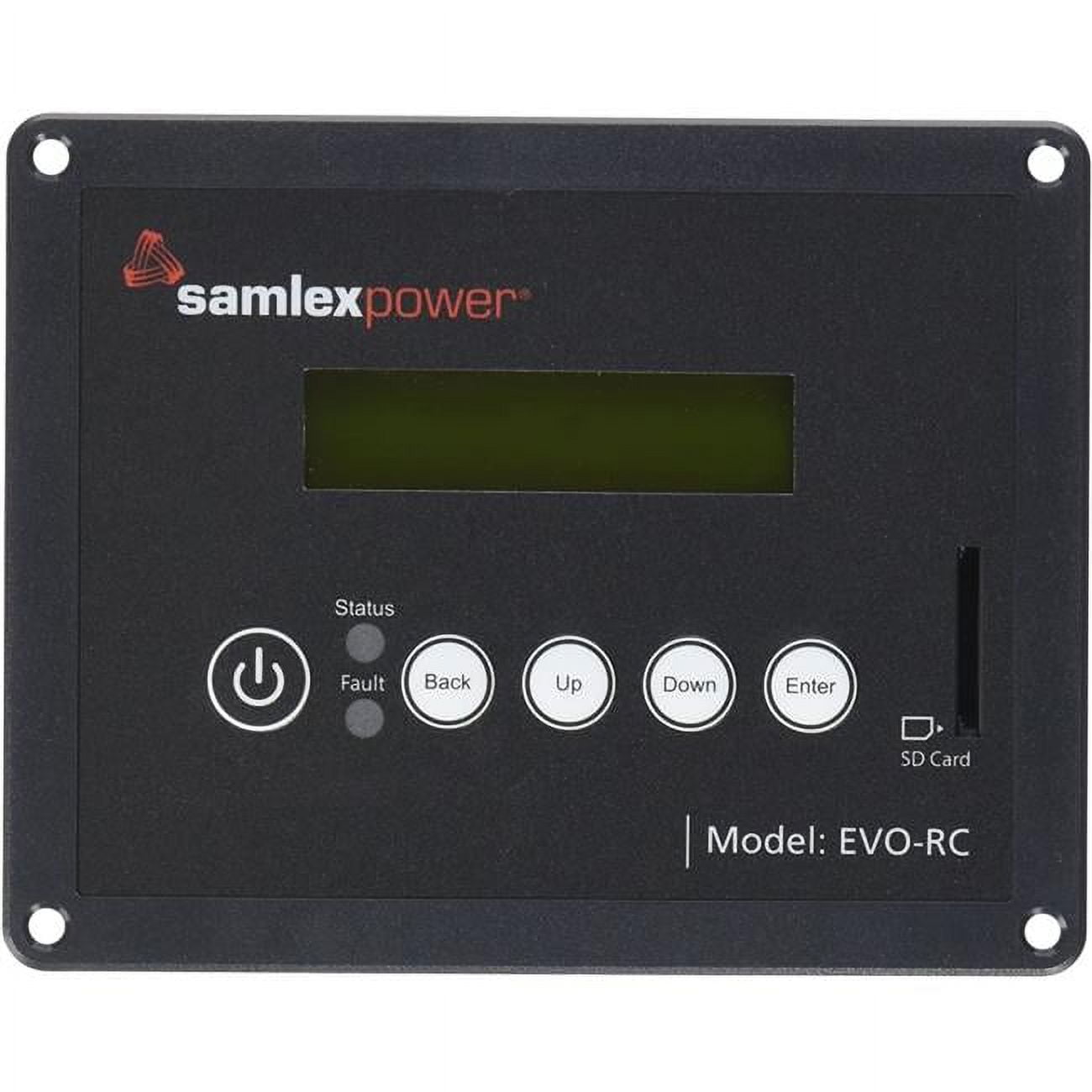 Samlex America Programmable Inverter & Charger Evo Series Remote ...