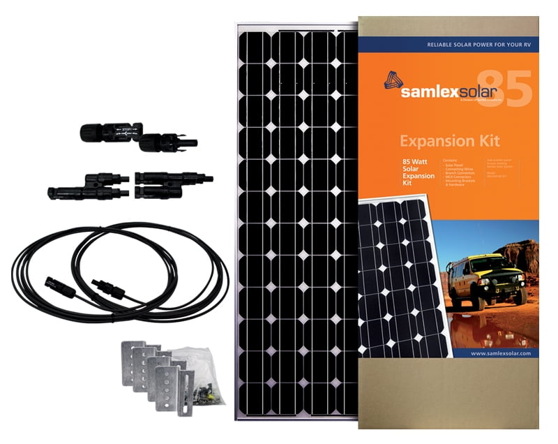 Samlex America Srv-Exp-85-Kit Samlex Off-Grid Solar Expand Kit: 85 W ...