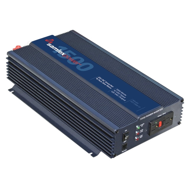 Samlex PST-1500-12 PST Series Pure Sine Wave Inverter - 1500 Watt ...