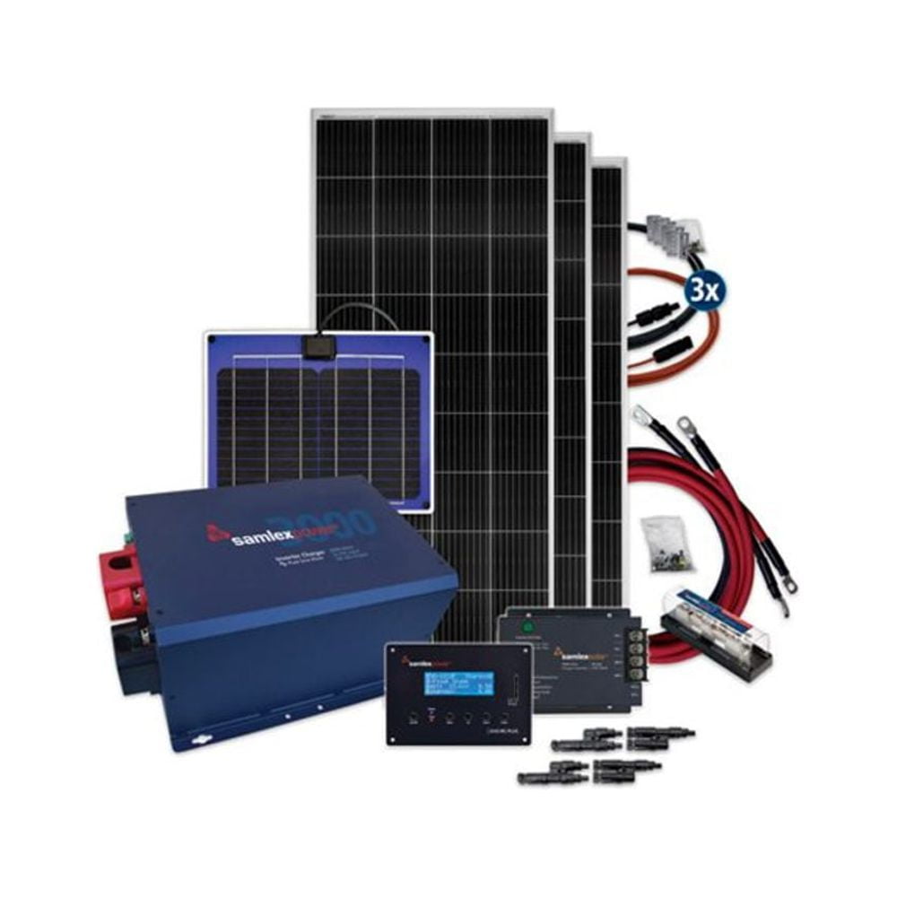 Samlex SPB-ENJOY600 ENJOY-600: 600W Solar and 3000W Inverter Kit - Walmart.com