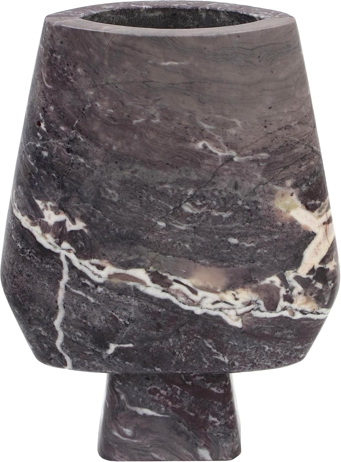 Samma Grey Marble Vase - Large - Walmart.com