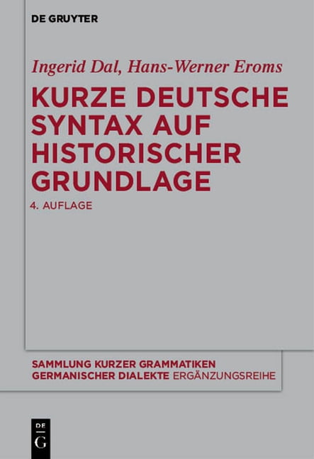Sammlung Kurzer Grammatiken Germanischer Dialekte. B: Ergänz: Kurze ...
