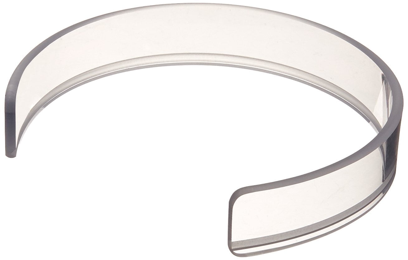 Sammons Preston Invisible Food Guard, Fits 8.5"-10" Plate, Crystal ...