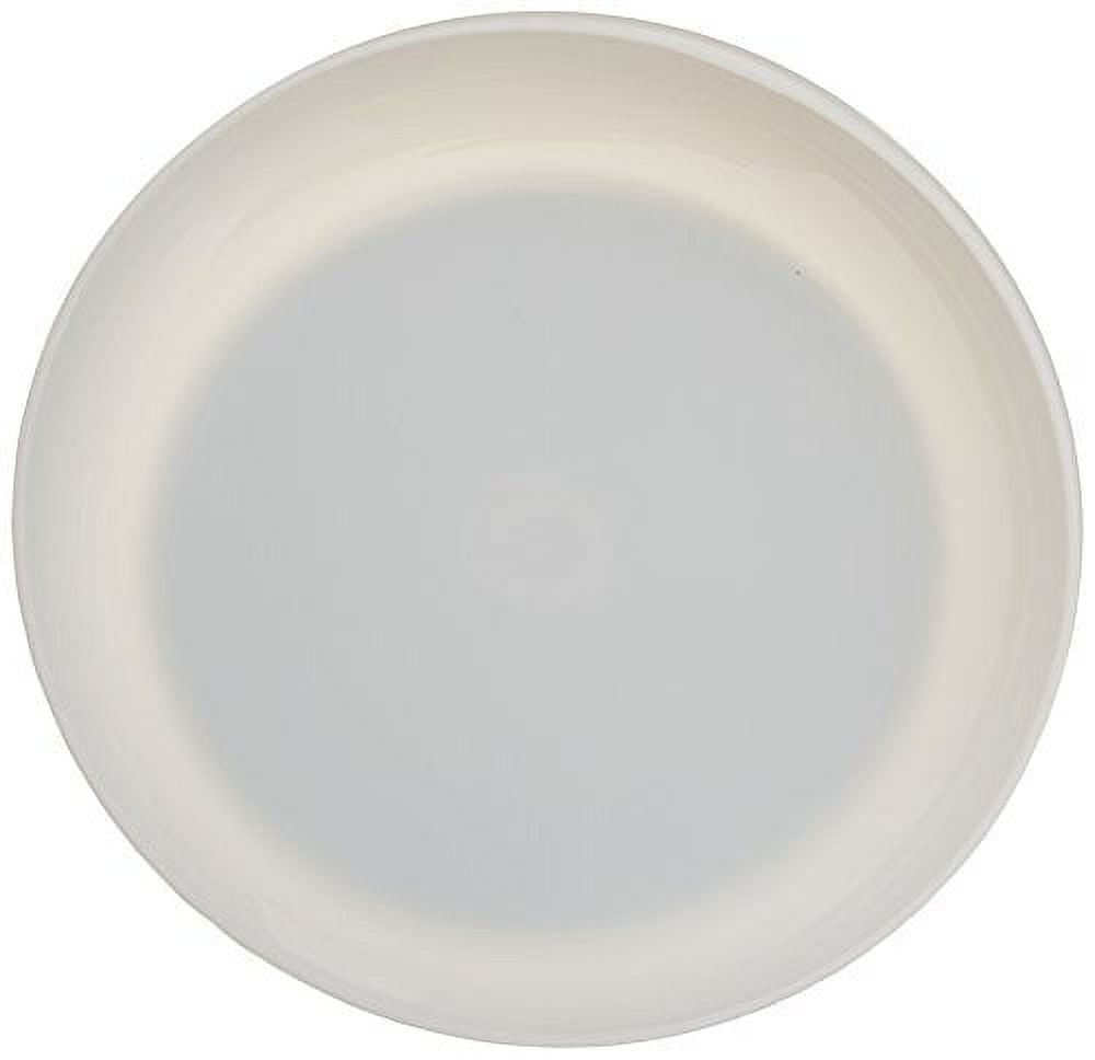 Sammons Preston Ivory Round Scoop Dish, Unbreakable 8" Scooper Bowl for ...