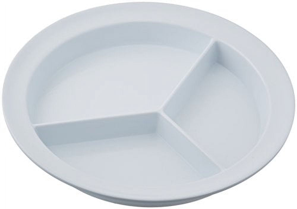 Sammons Preston Partitioned Scoop Dish, Melamine Divided Plate for Kids ...