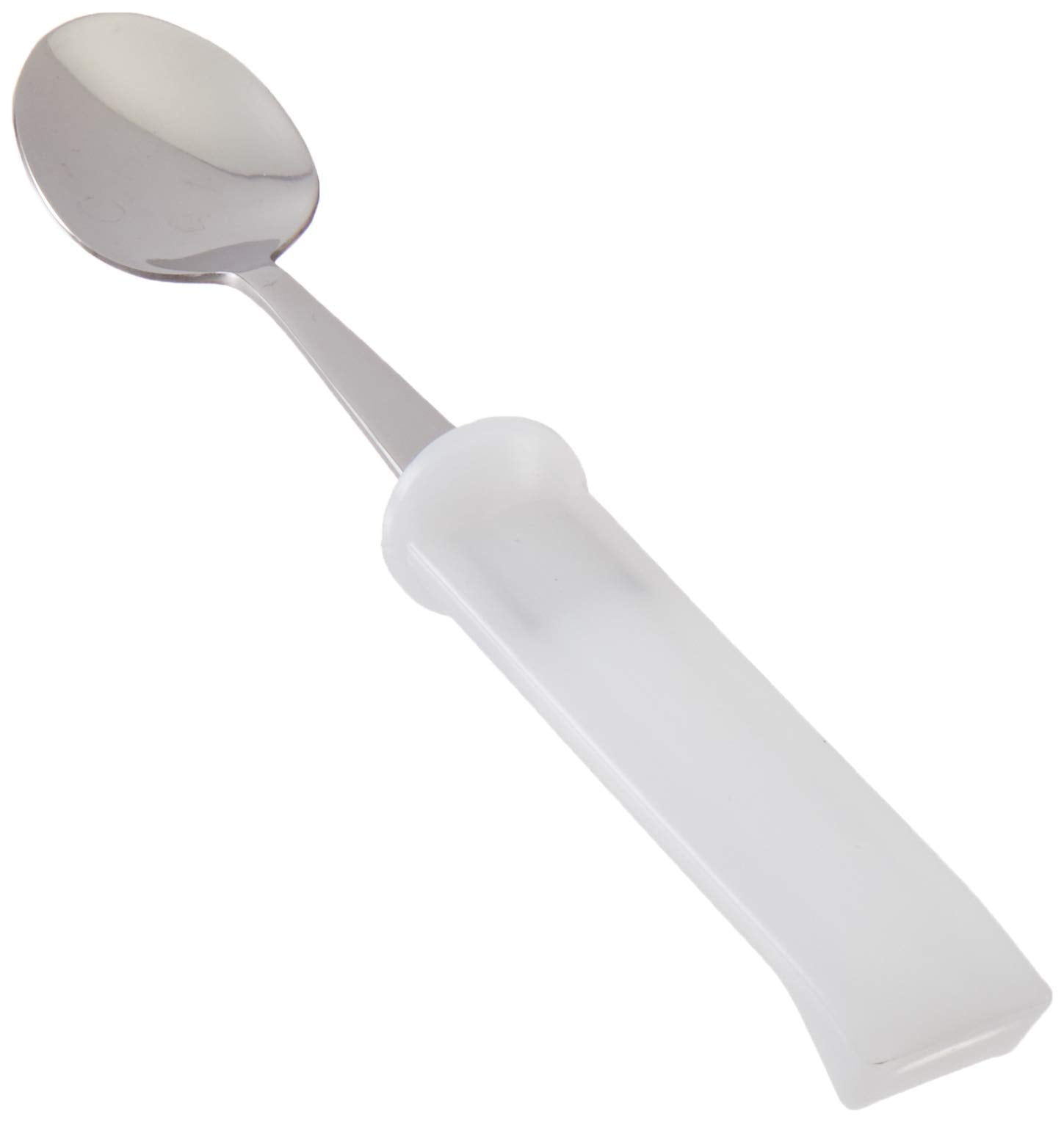 Sammons Preston Plastic-Handle Utensil, 7" Youth Spoon, Stainless Steel ...