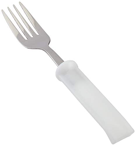 Sammons Preston Plastic-Handle Utensil, 8" Fork with 4" Handle Molded ...