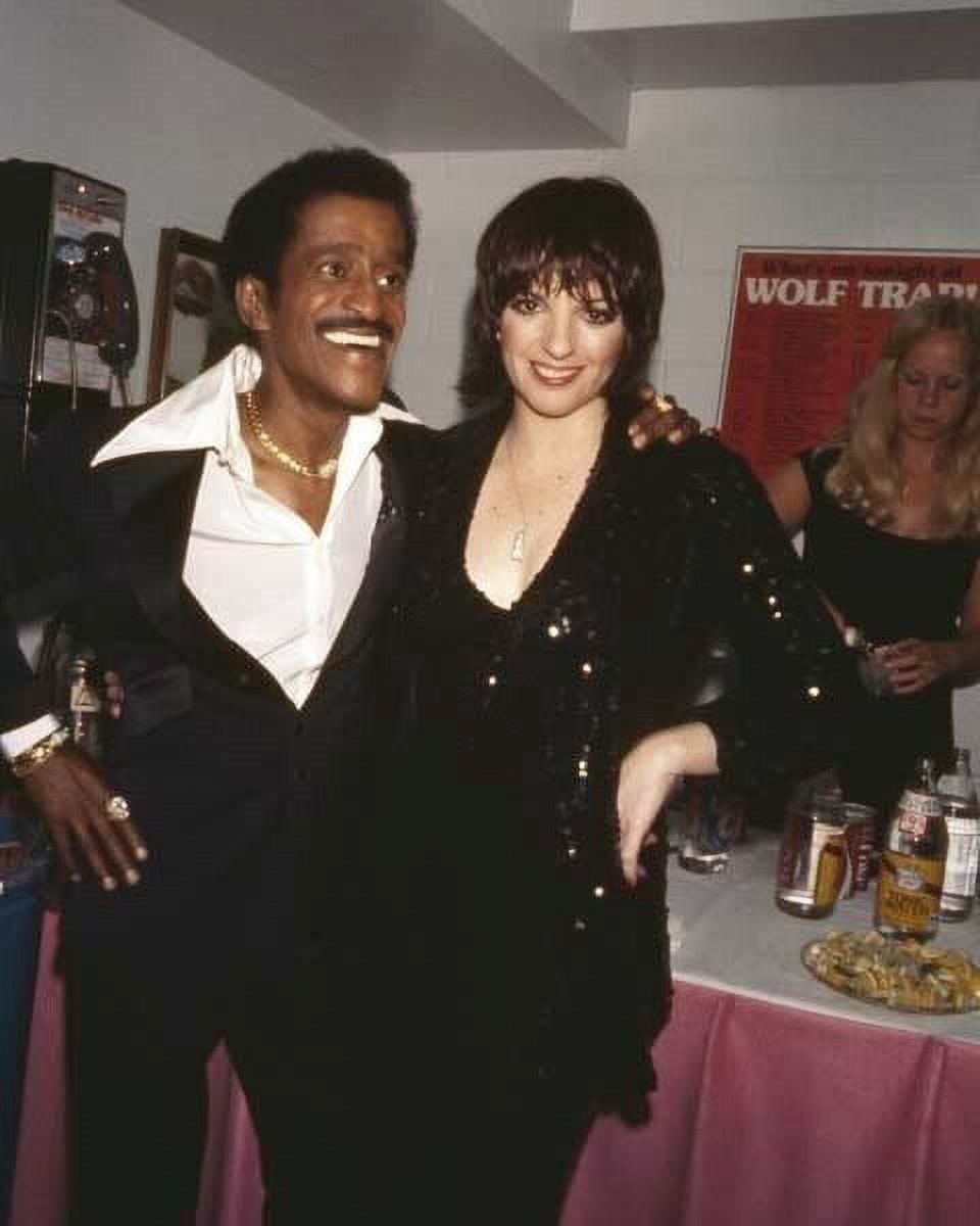 Sammy Davis Jnr & Liza Minnelli pose together 1970's era smiling 11x17 ...
