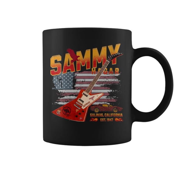 Sammy Red Guitar Rock Both Worlds Vh Tour Concert Coffee Mugs - Walmart.com