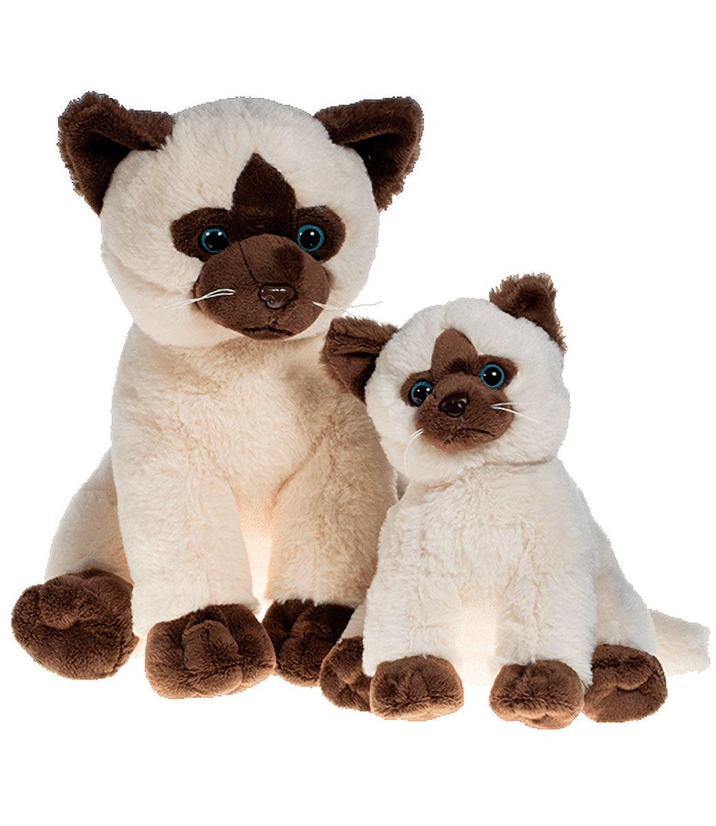 Sammy The Siamese Cat 8 Inch Halloween Plush Toy with Removable Spooky ...