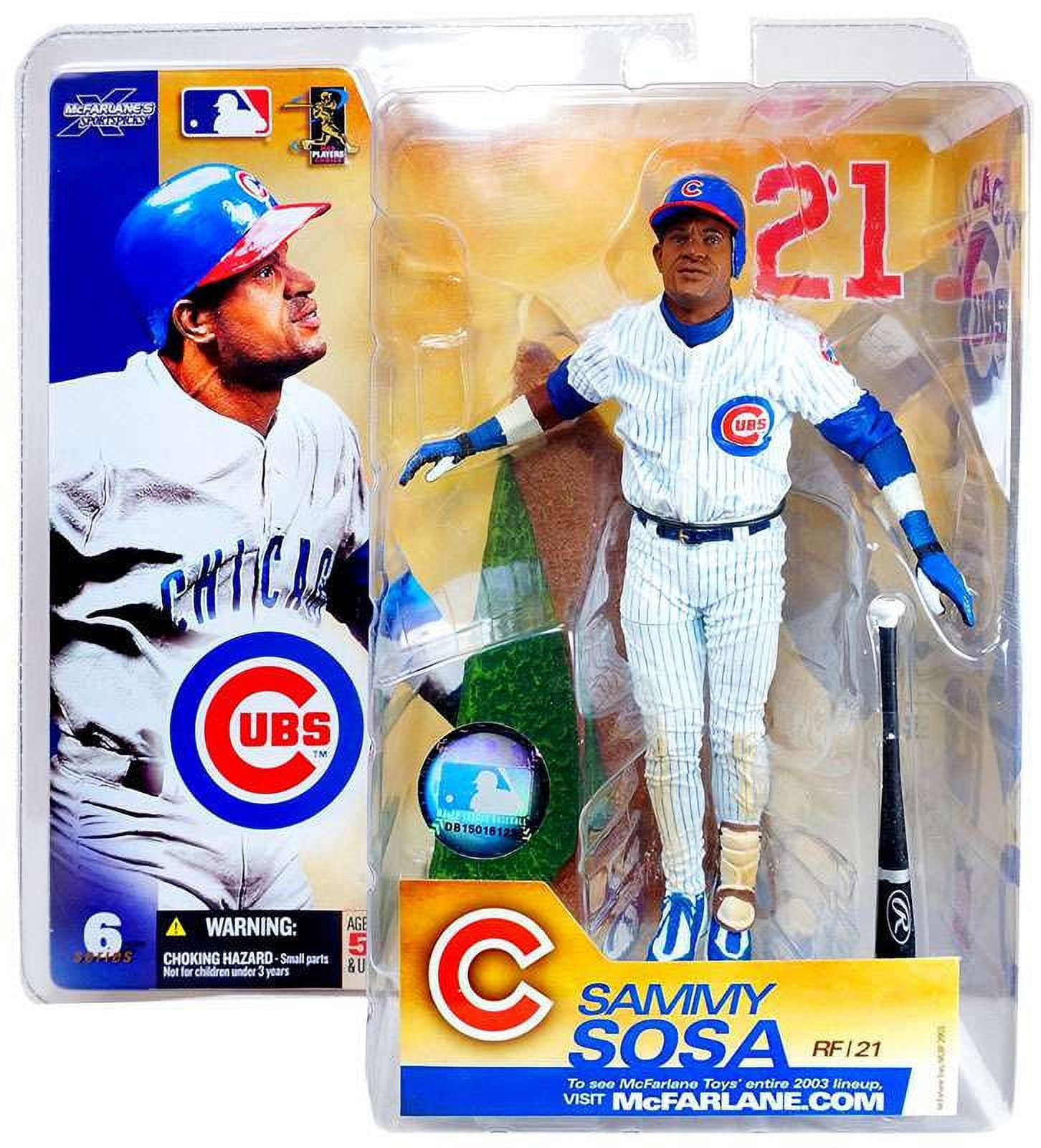 Sammy Sosa Action Figure White Jersey Variant Sports Picks Series 6 ...