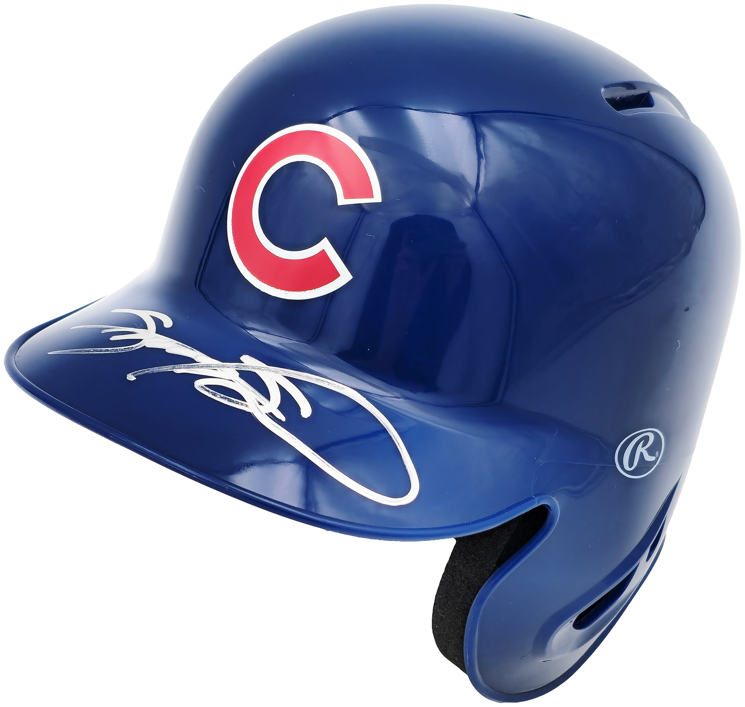 Sammy Sosa Autographed Chicago Cubs Blue Mini Helmet Beckett BAS ...