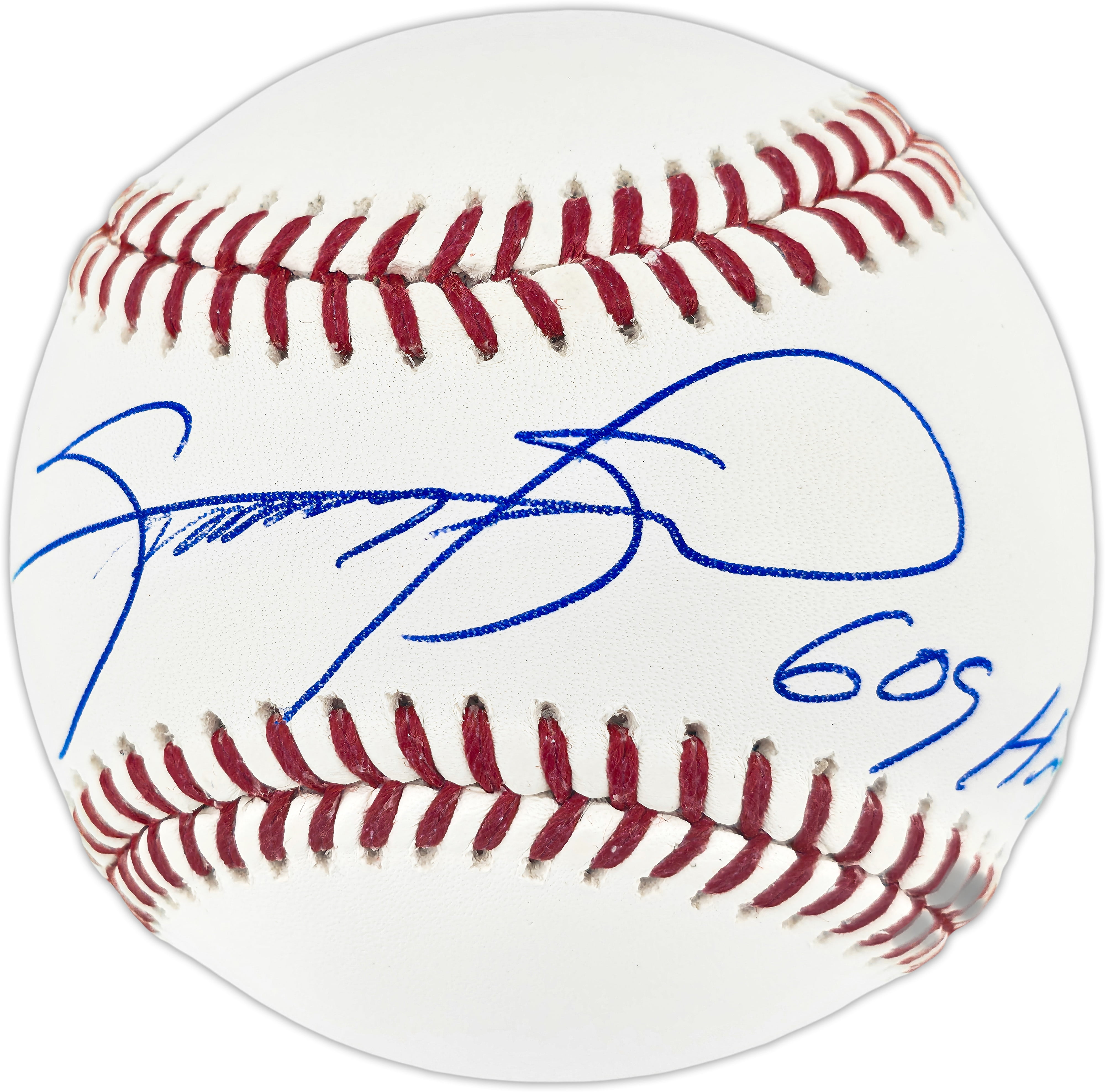Sammy Sosa Autographed Official Baseball Chicago Cubs "609 HRs ...