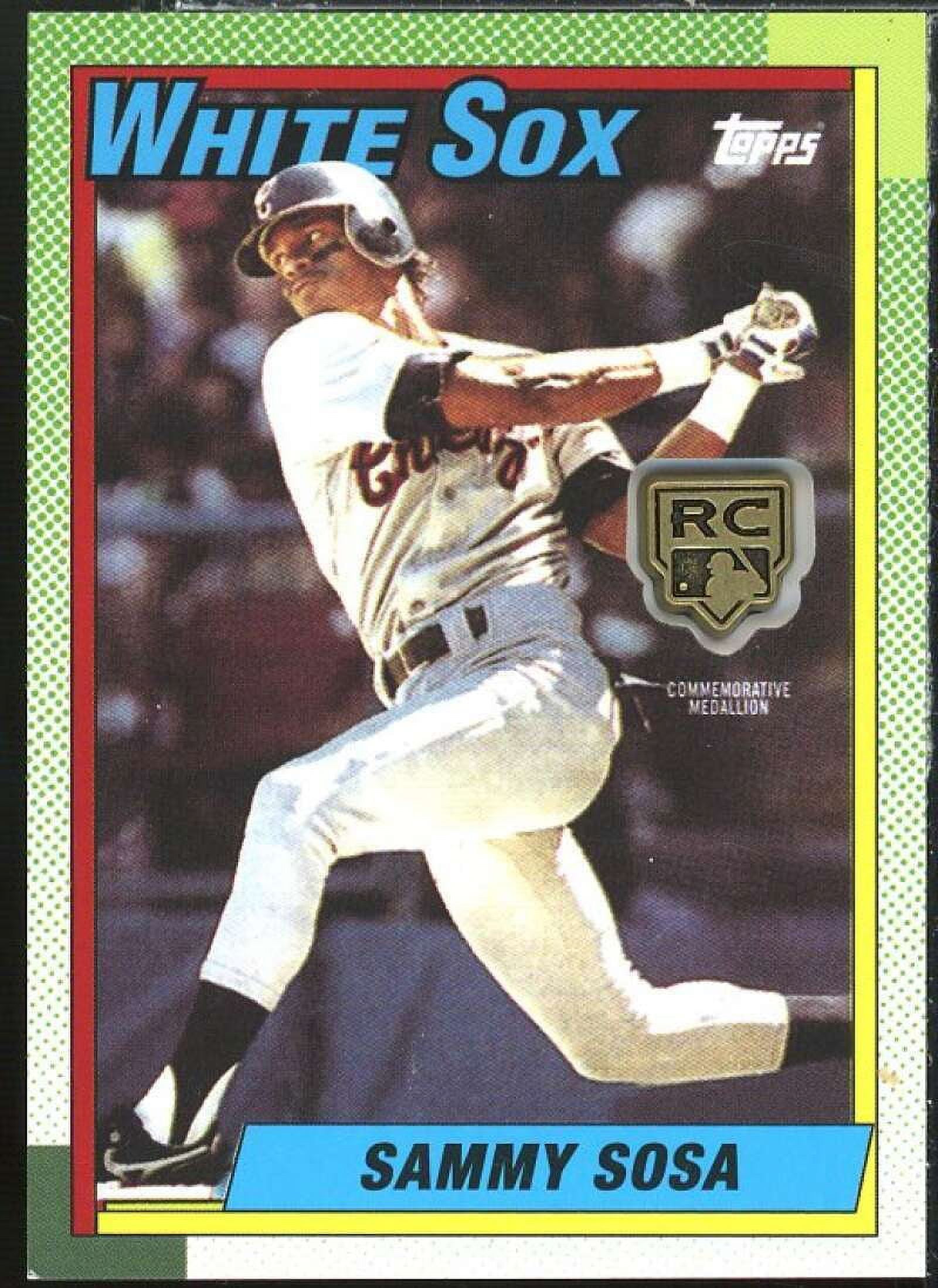 Sammy Sosa Card 2020 Topps Rookie Card Retrospective RC Logo Medallions ...