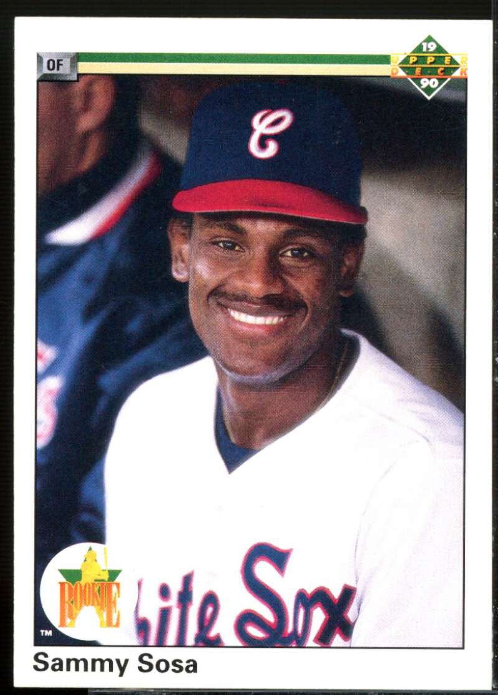 Sammy Sosa Rookie Card 1990 Upper Deck #17 - Walmart.com