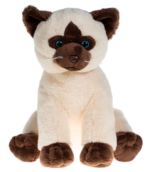 Sammy The Siamese Cat with 16 inch Nurse Uniform - A Soft and Playful ...