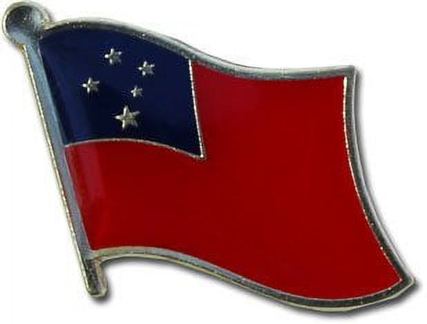 Samoa Flag Lapel Pin - Walmart.com