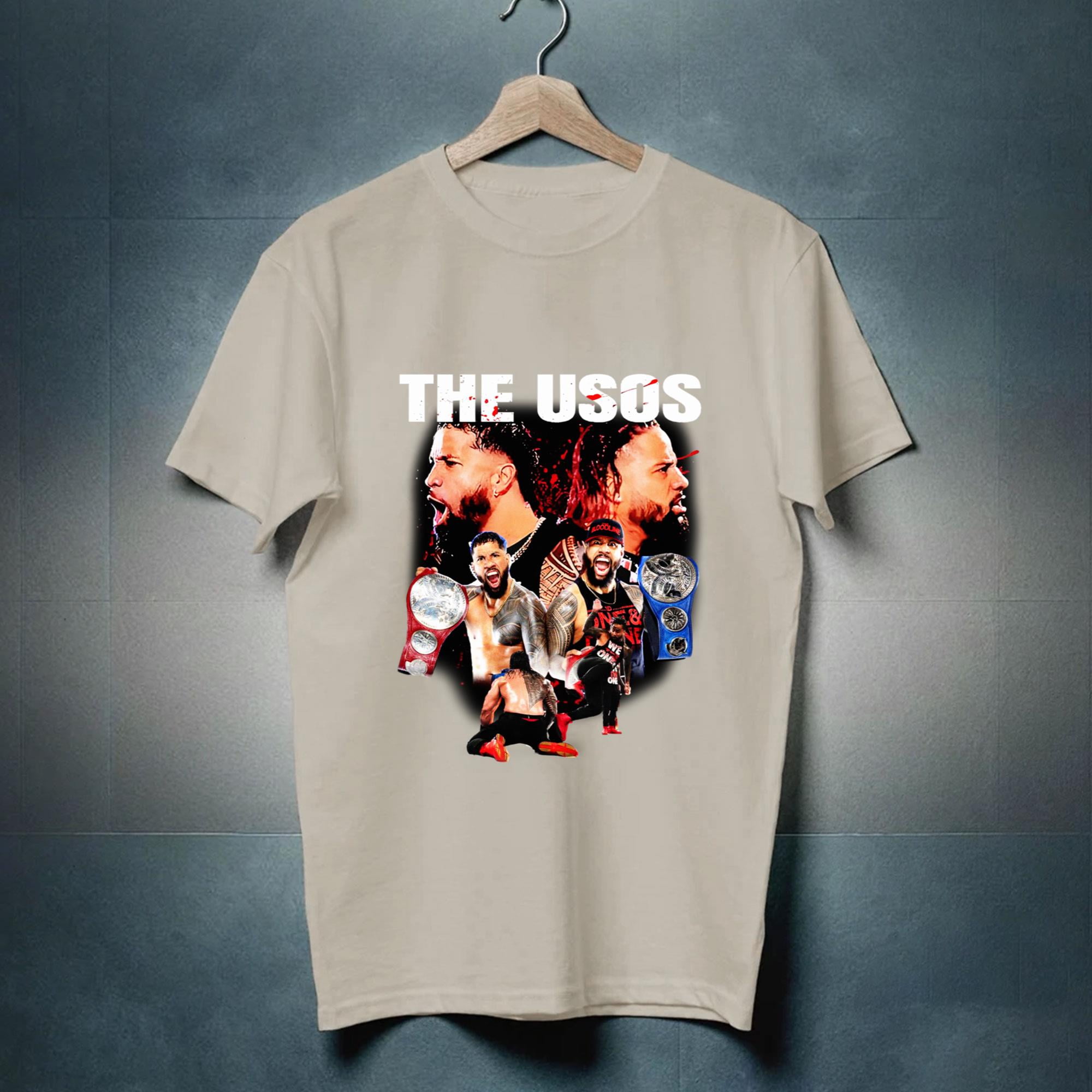 Samoa-Jimmy Uso and Jey Uso The USOS T-shirt All Sizes - Walmart.com