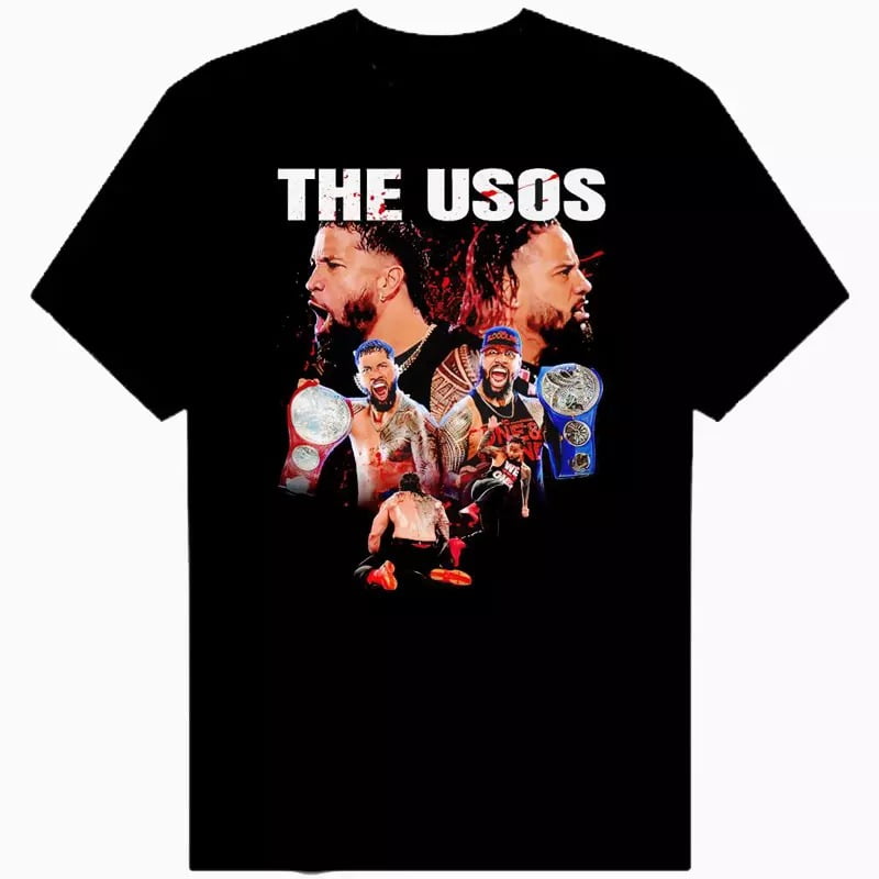 Samoa Jimmy Uso and Jey Uso The USOS T-shirt - Walmart.com