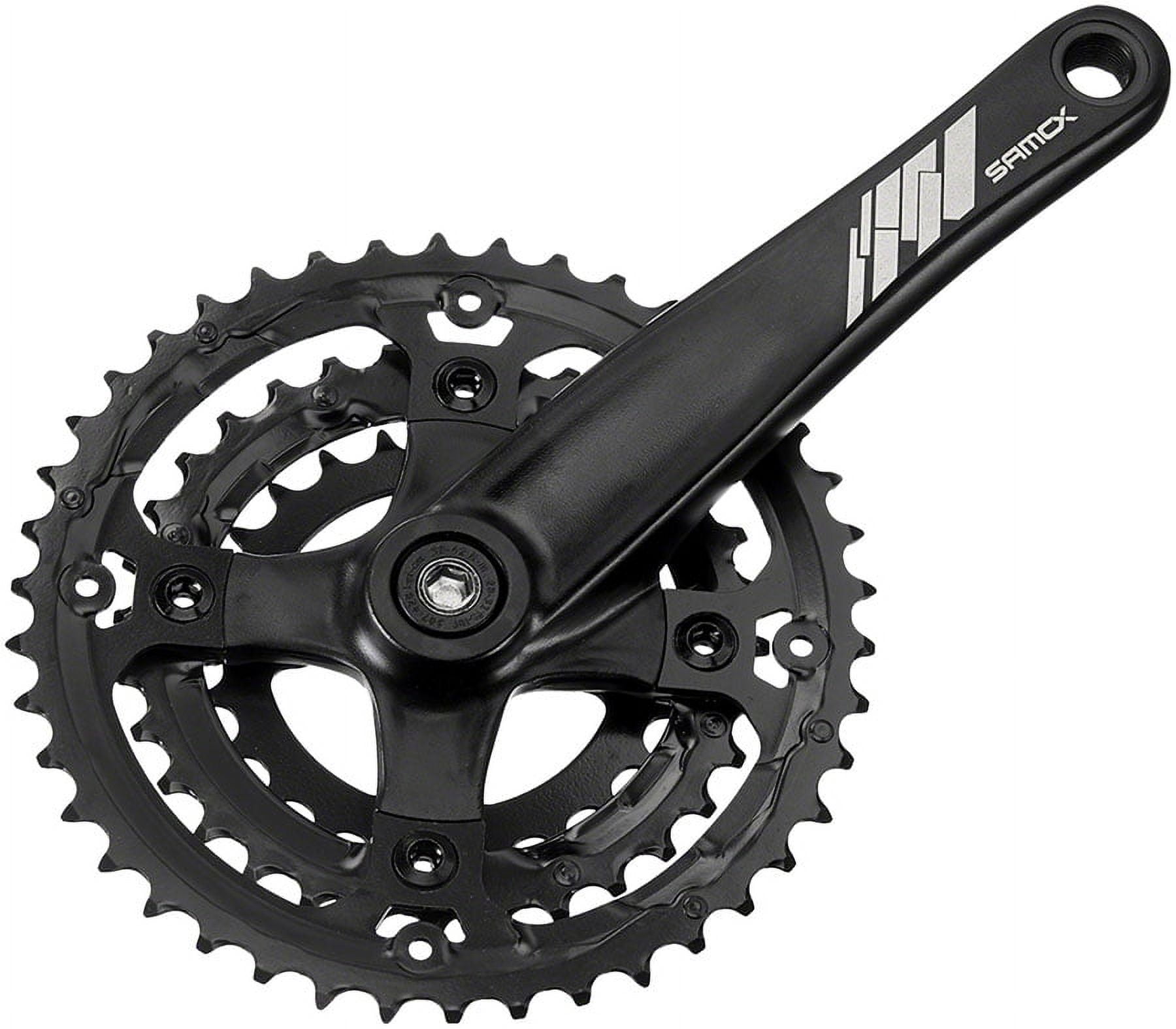 Samox AF26 Crankset - 175mm, 9-Speed, 44/32/22t, 104/64 BCD, JIS Square ...