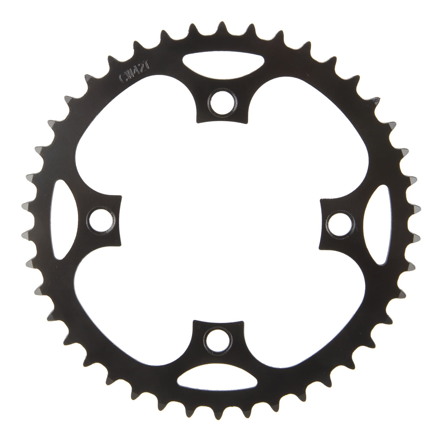 Samox PD-R4-S Chainring Teeth: 40, Speed: 1, BCD: 104, Bolts: 4, Steel ...