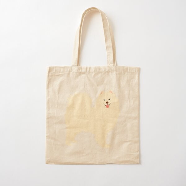 Samoyed Dog Cotton Tote Bag Canvas Tote Bag, Family Gift For Mother ...