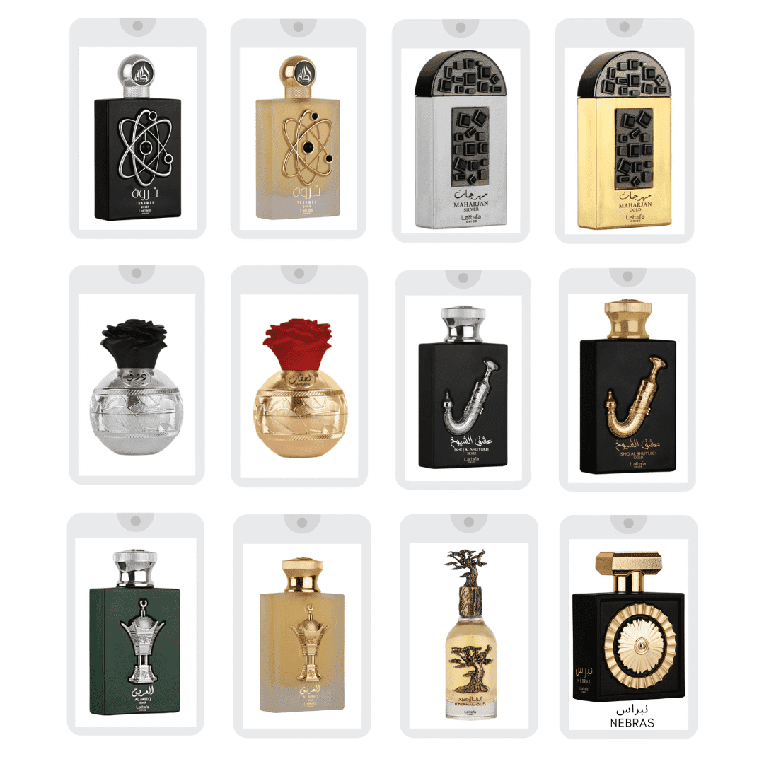 Sample Collection of 20ML (0.7 OZ) EDP Sprays by Lattafa Pride. (Pack ...