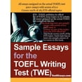 Sample Essays for the TOEFL Writing Test (Twe), (Paperback) - Walmart.com
