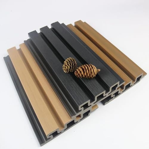 [Sample Only] WPC Outdoor 3D Slat Wall Panel (3 Color Sample Pack ...