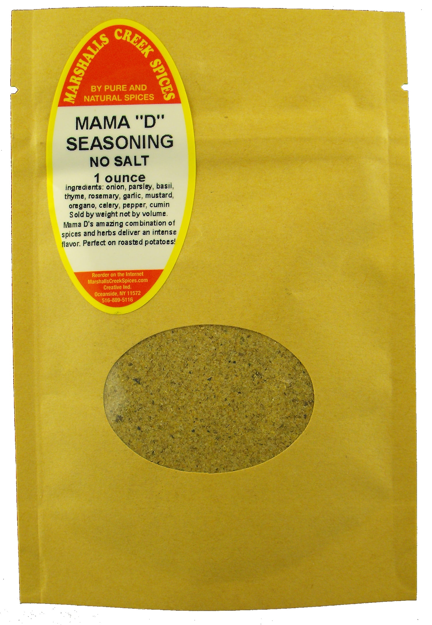 Sample Size, EZ Meal Prep MAMA "D" SEASONING NO SALTⓀ - Walmart.com
