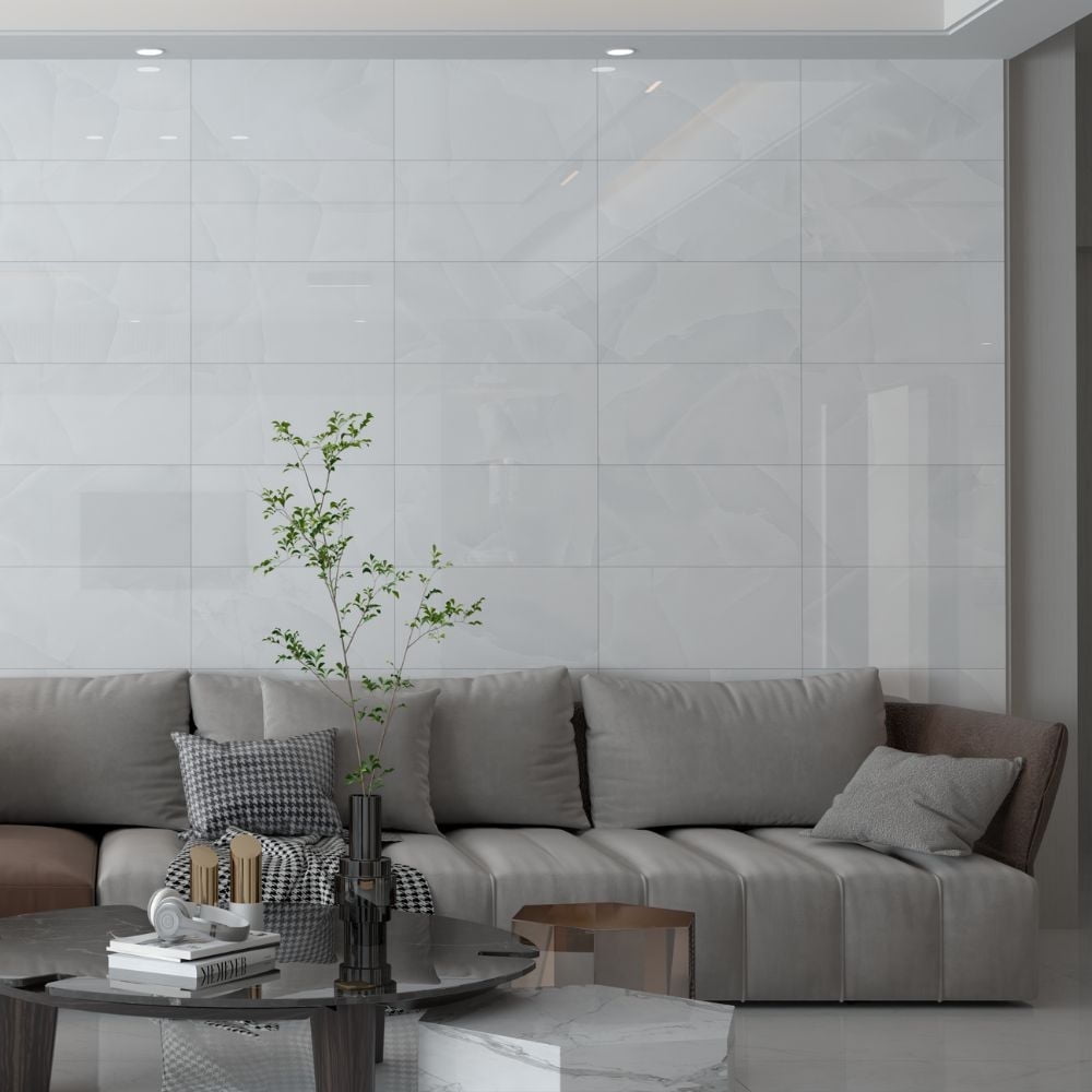 The Tile Life Monarch Onyx Polished Porcelain Floor & Wall Tile, 4 x 4 ...