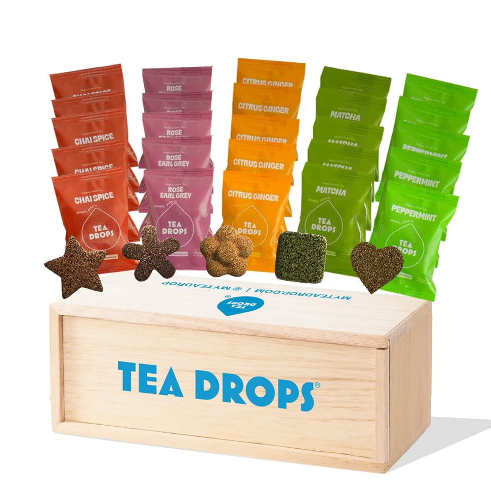 Sampler Box 25 Count | Organic Dissolvable Loose Leaf Tea | Iced or Hot ...