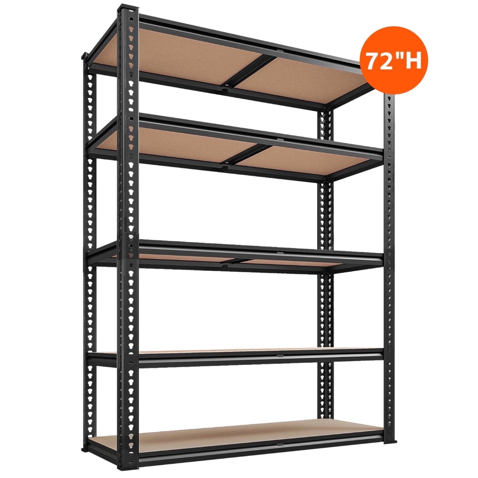ZEUKMXO Heavy Duty Storage Shelves, Adjustable Garage Shelving Unit for ...