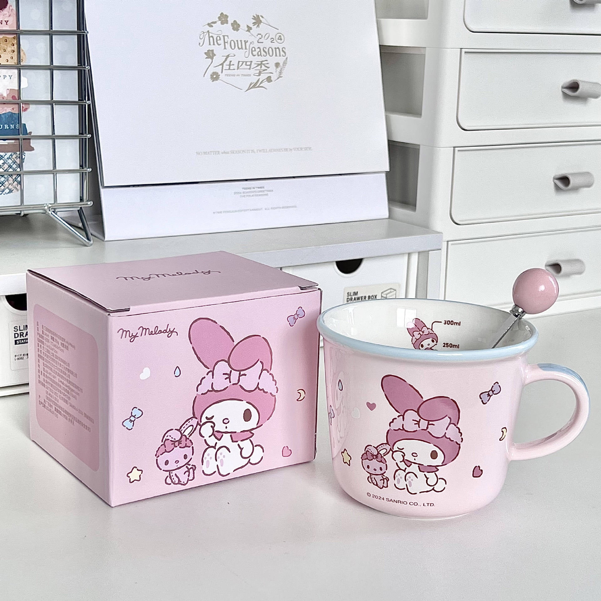 Samrio Hello Kitty Super Cute Simple Casual Ceramic Mug Male Female ...