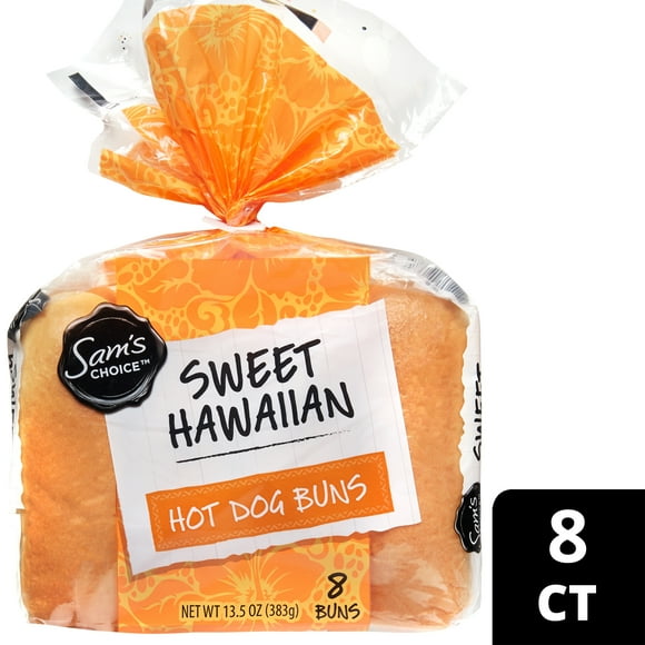 Hawaiian Hot Dog Buns