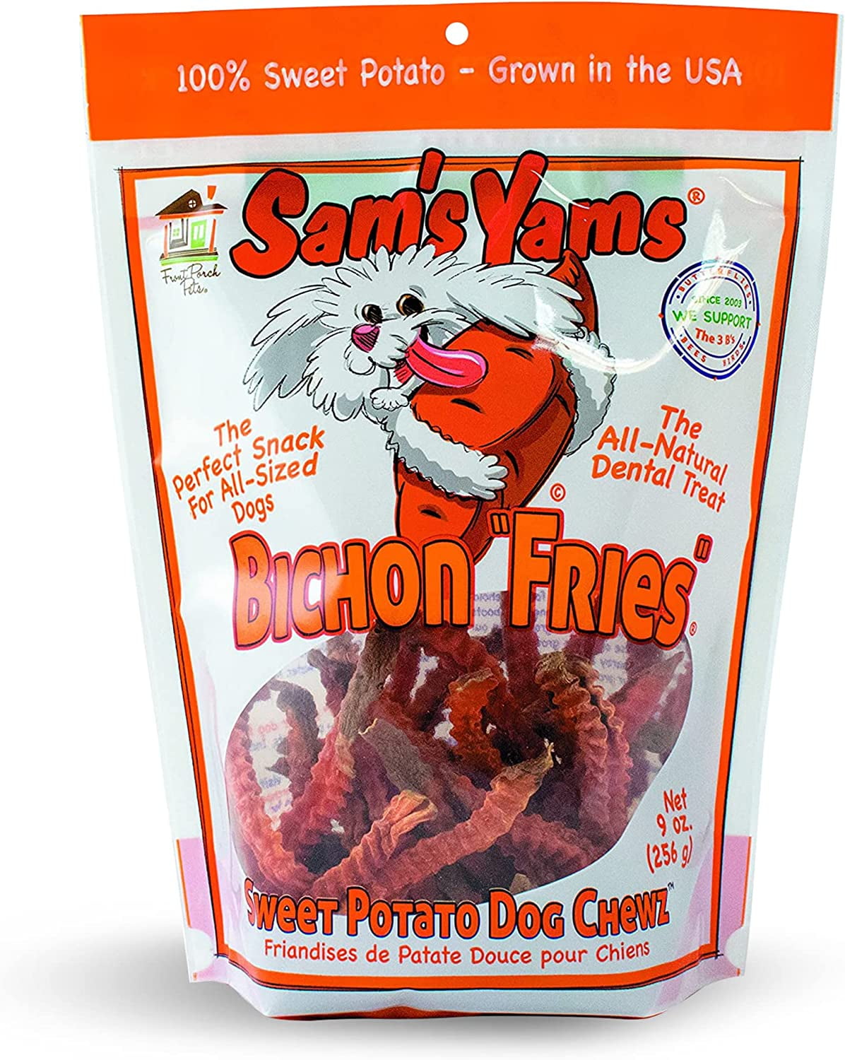Sams Yams Sweet Potato Dog Treats, Healthy Dog Treats for Small ...