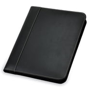 Samsill Professional Padfolio, 8.5"x11" Writing Pad Included, Black ...
