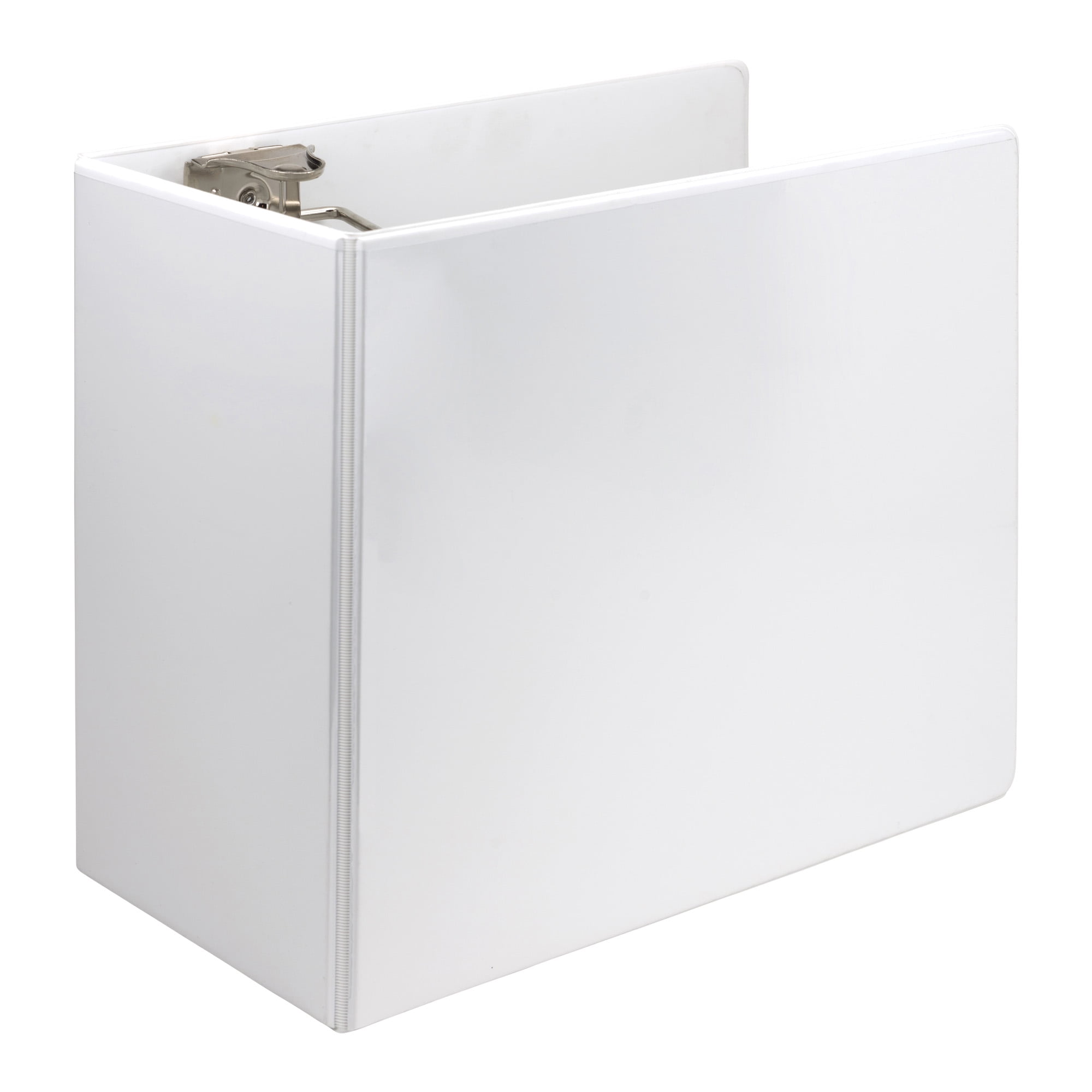 Samsill Durable 6" Locking D-Ring View Binder, White - Walmart.com