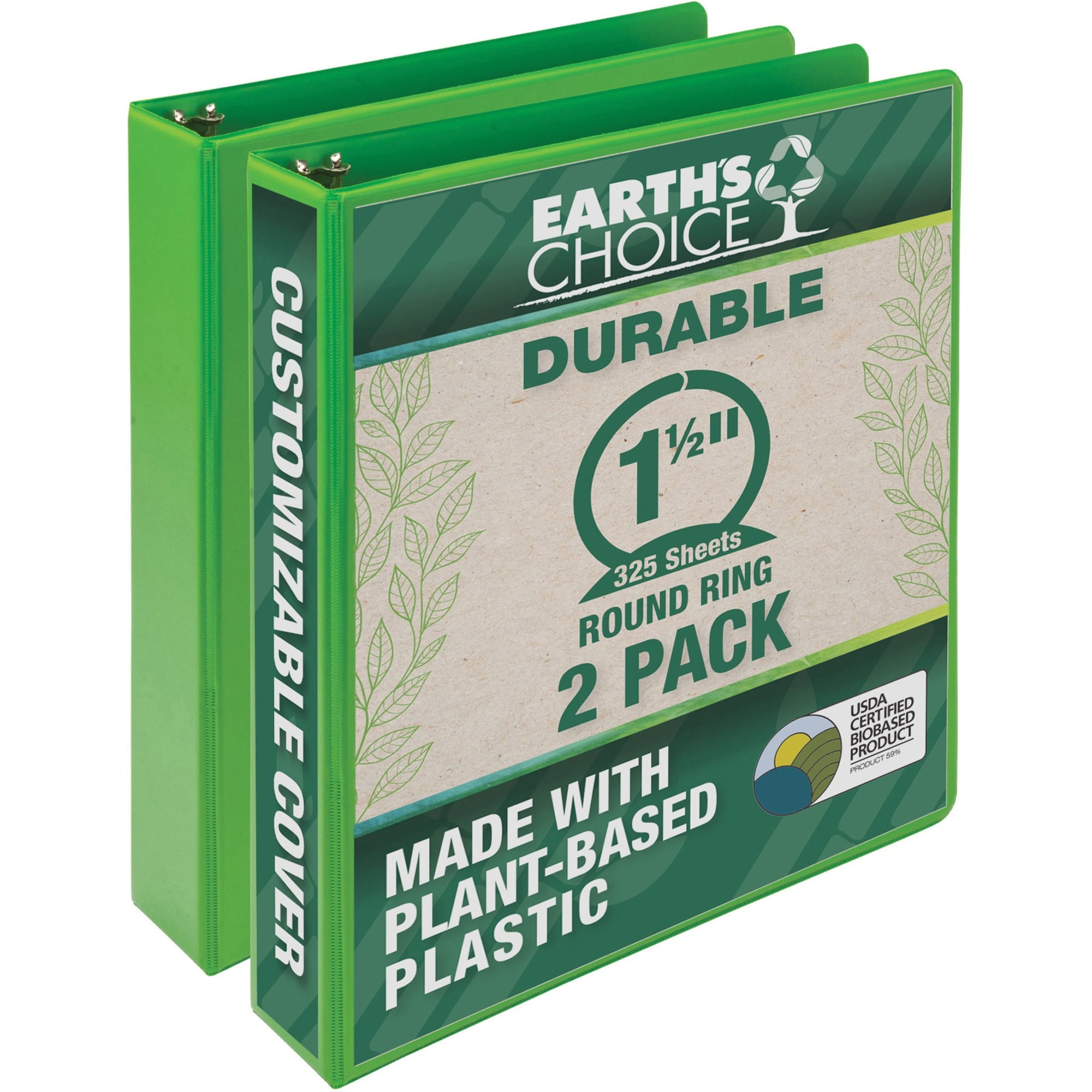 Samsill Earth's Choice Plant-based View Binders - Walmart.com