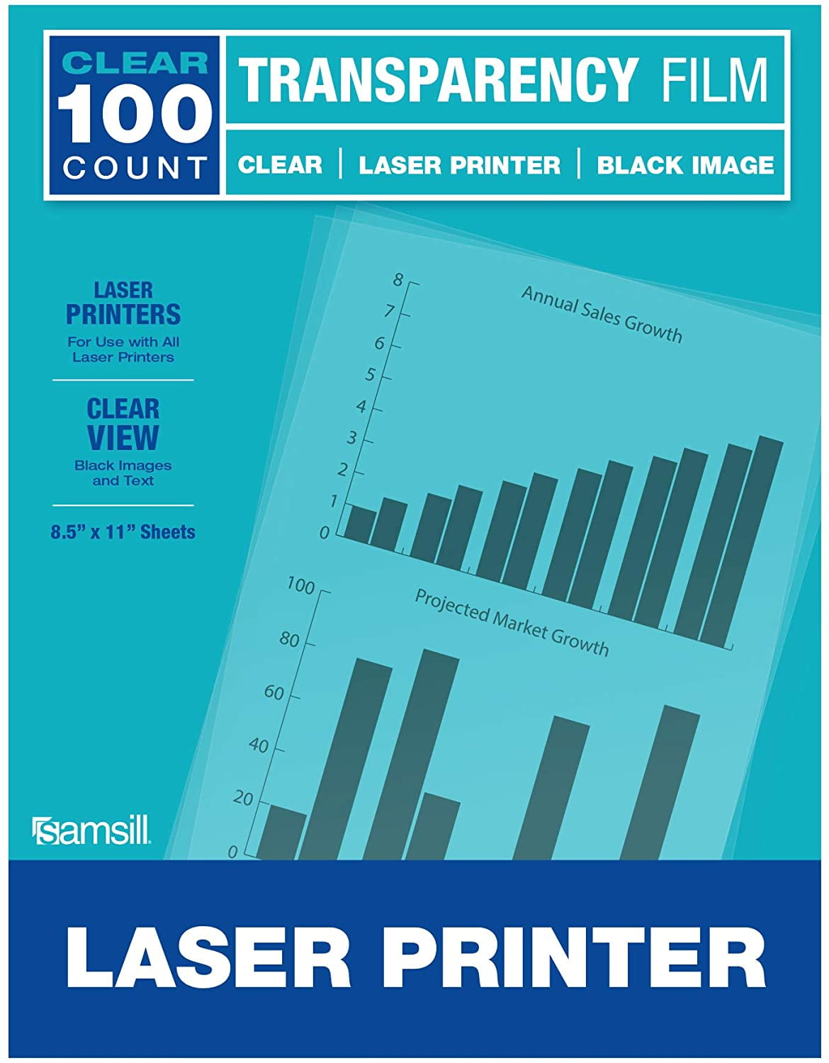 Samsill Economy Transparent Printer Paper/Projector Paper, Clear ...
