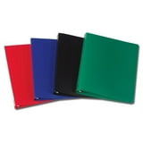 Samsill Poly Binders, 1 Inch, 28 Gauge, HD, Assorted Colors, 1 Count ...