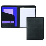 Samsill Professional Padfolio, 8.5"x11" Writing Pad Included, Black ...