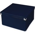 Samsill, SAMPNS02LSNY, Medium Square Folding Storage Box System, 1 Each ...