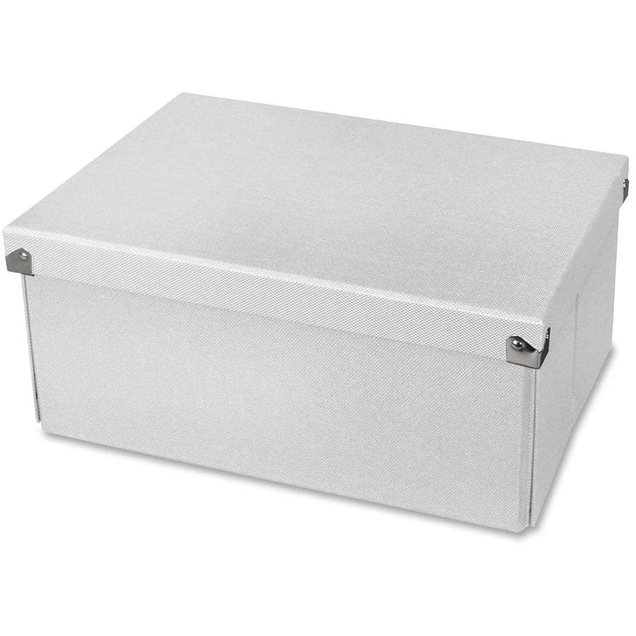 Samsill, SAMPNS04LSWE, Medium Rectangle Folding Storage Box System, 1 ...