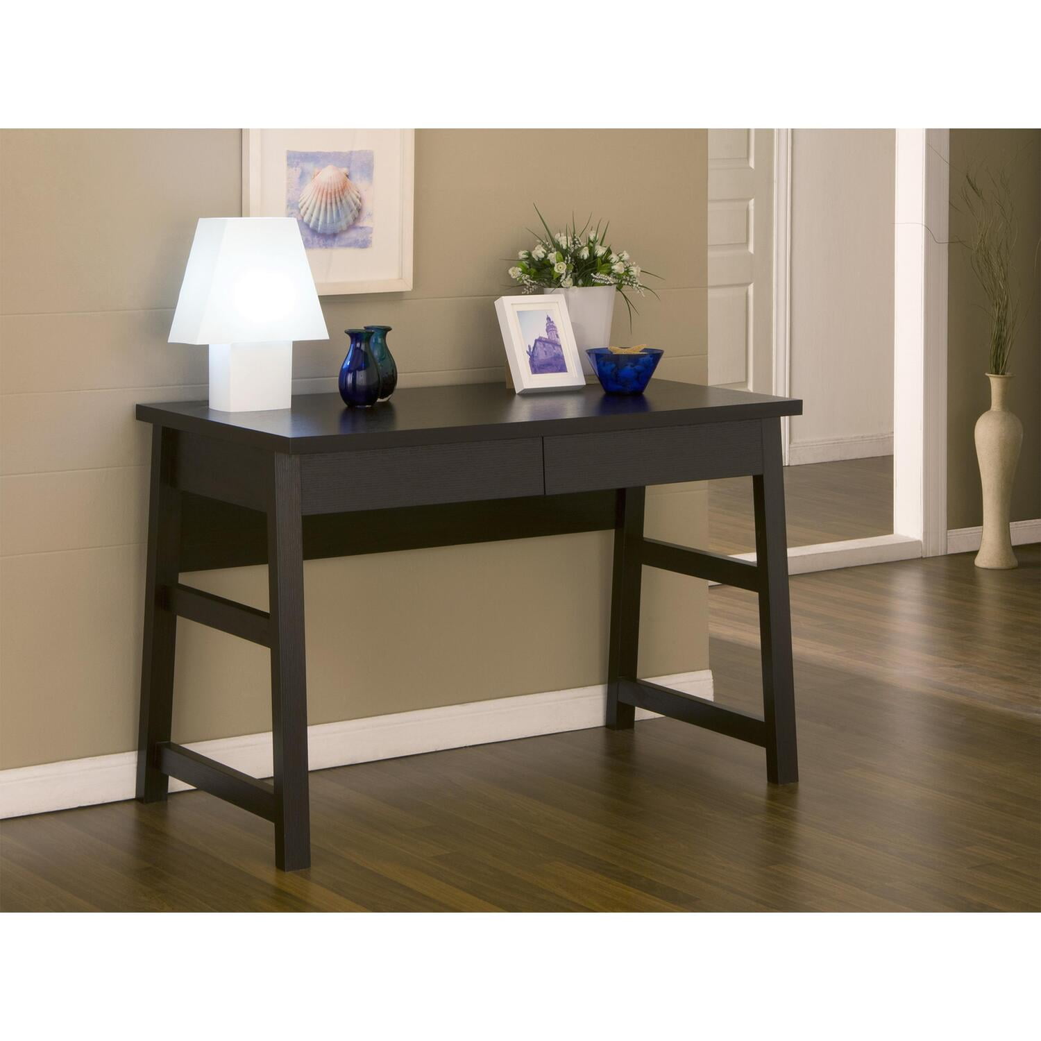 Samson 2-Drawer Cut Out Design Writing Desk - Walmart.com