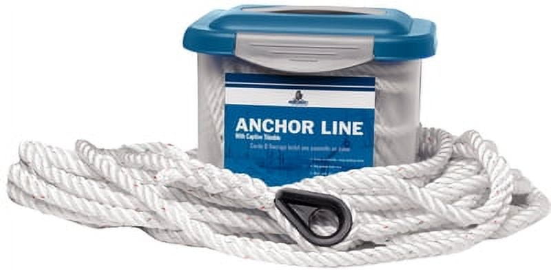 Samson 603024015083; 3/8X150 Proset nylon Rope Line - Walmart.com