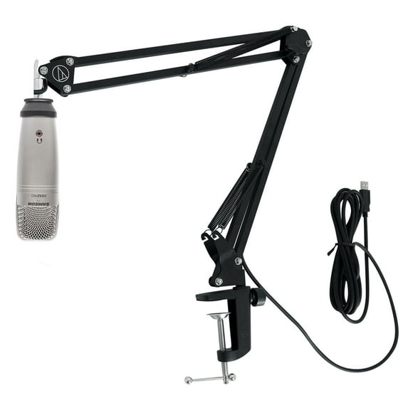 Samson C01U Pro USB Studio Condenser Mic Recording Streaming Equipment ...