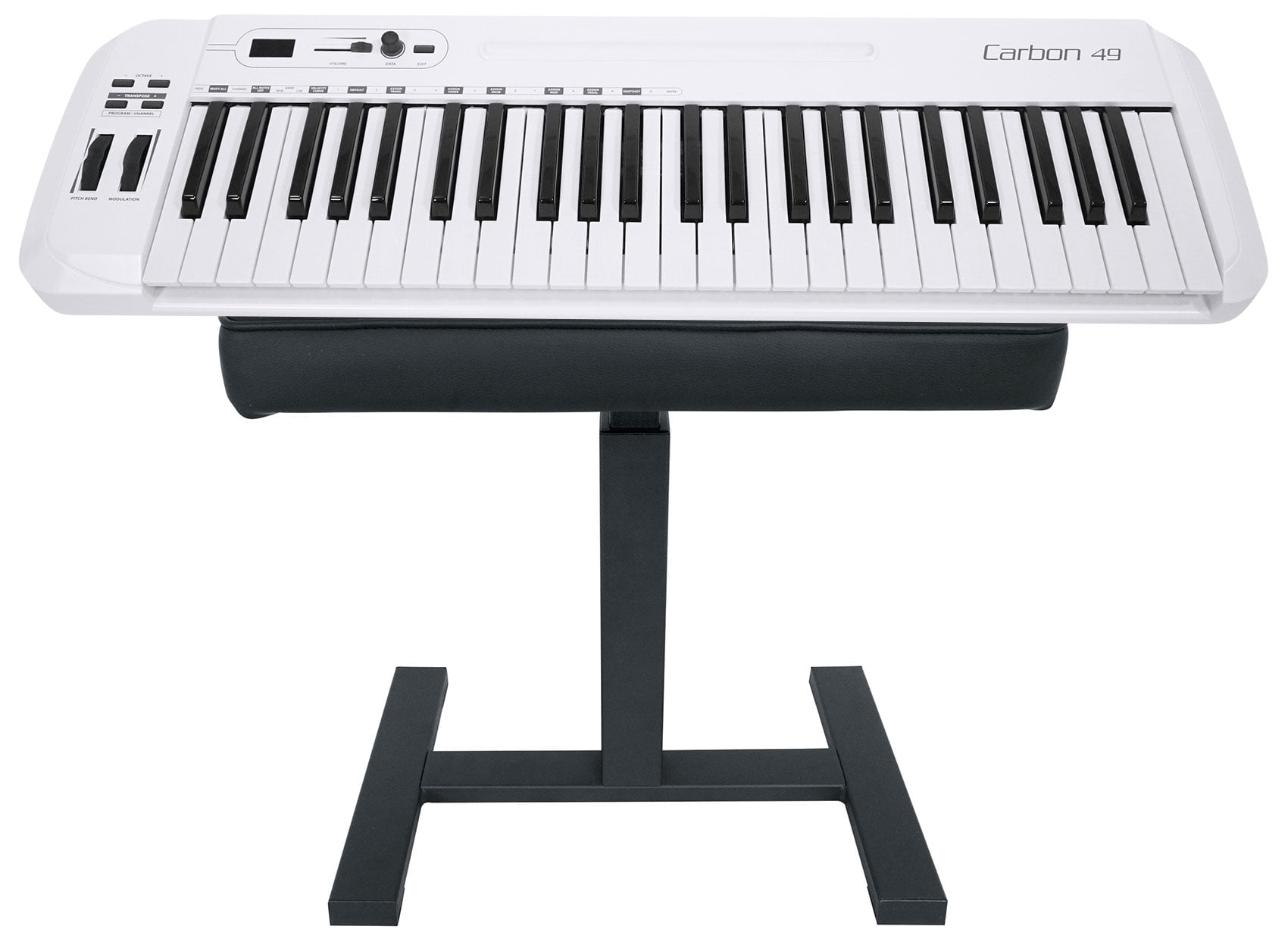 Samson Carbon 49 Key USB MIDI DJ Keyboard Controller+Hydraulic Air Lift ...
